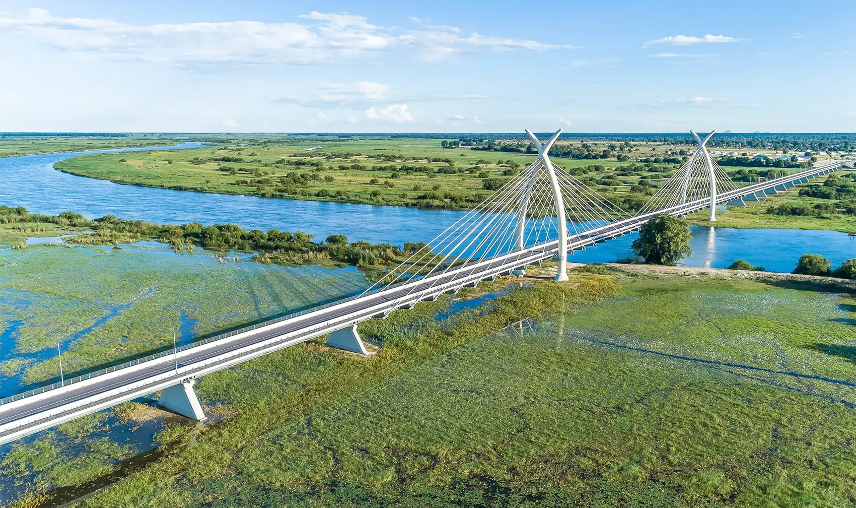 Macalloy Okavango Delta Bridge Mohembo Botswana